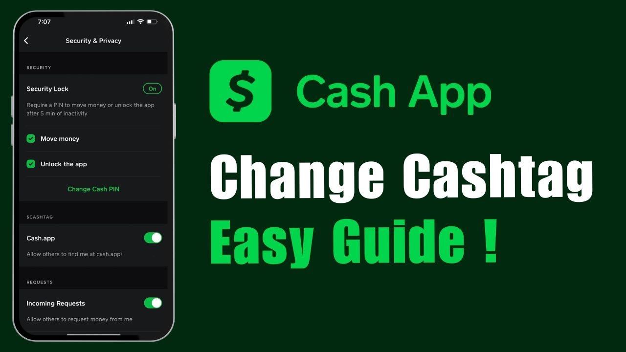 How To Change Cashtag In Cash App? - YouTube