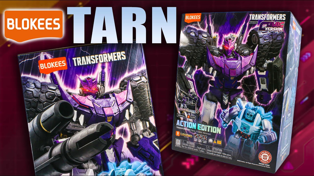 Blokees Action Edition TARN - Transformers Model Kit LIVE BUILD - YouTube