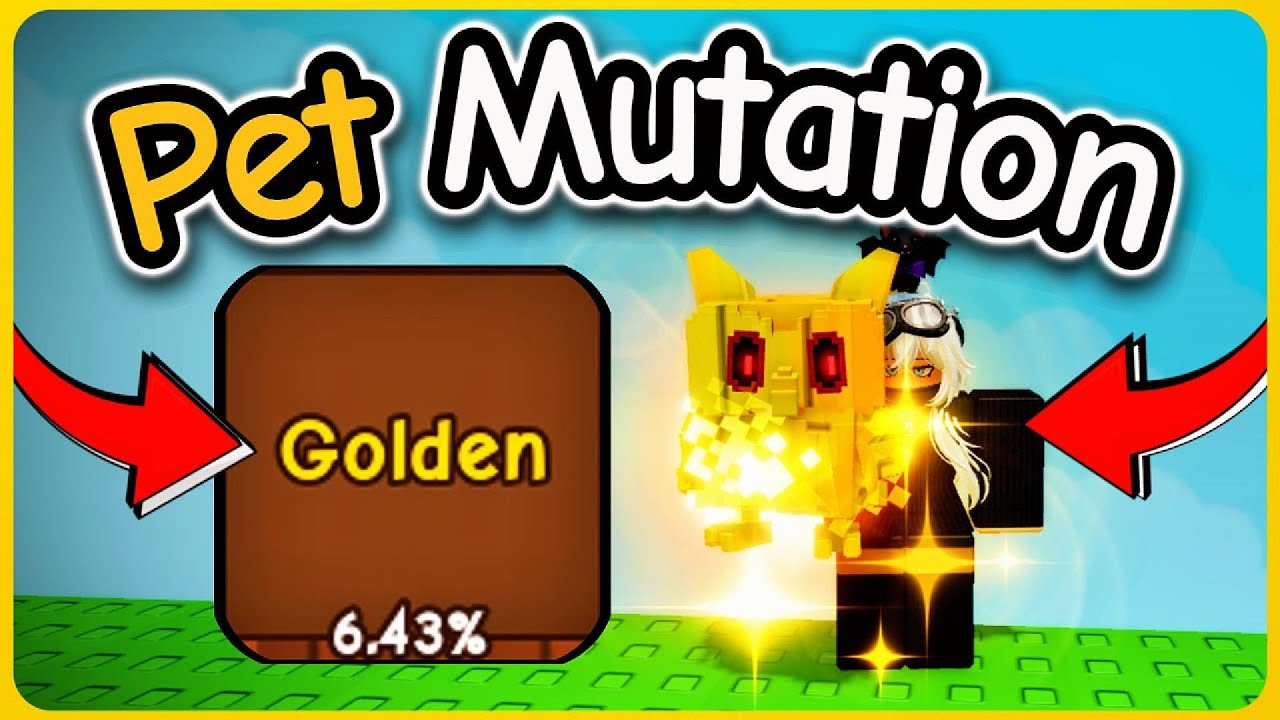 [SHOWCASE] How to Get GOLDEN PET Mutation in Grow a Garden (Roblox ...