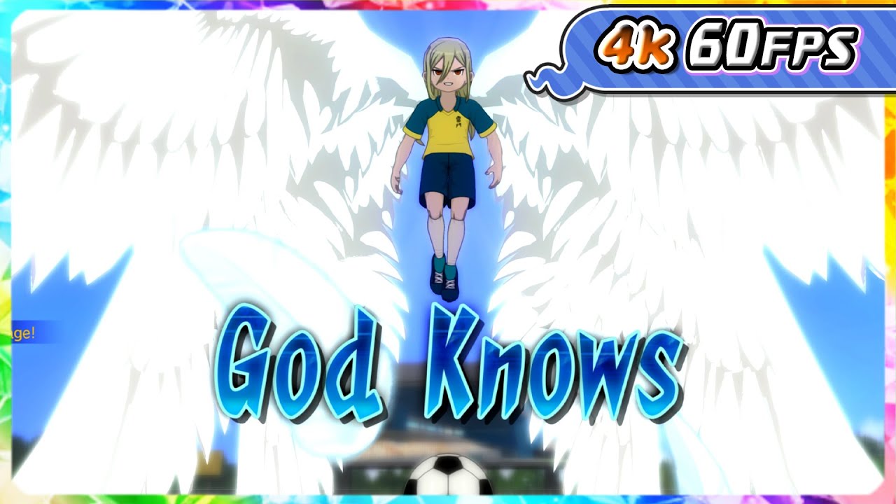 HD God Knows Victory Road Hissatsu Animation「 ゴッドノウズ 」Aphrodite Inazuma ...