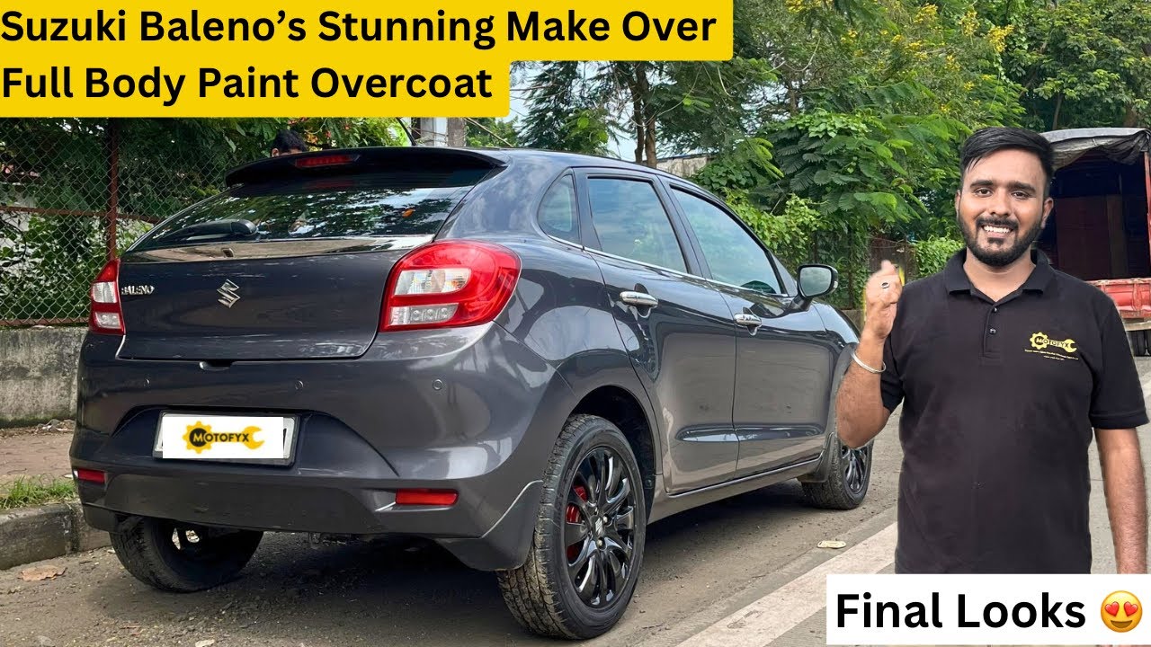 TRANSFORMED! Suzuki Baleno Full Body Overcoat | Complete Transformation ...