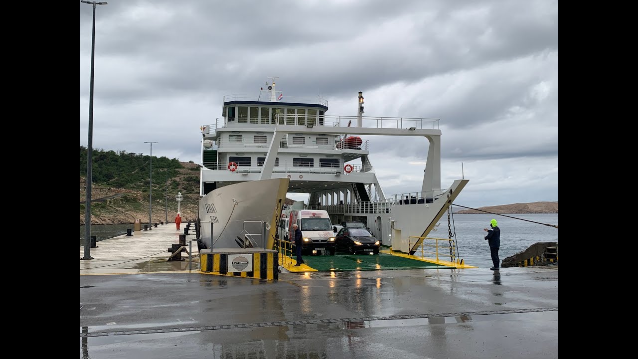 Linka 337 Stinica - Mišnjak, Rapska Plovidba, trajekt Barbat - YouTube