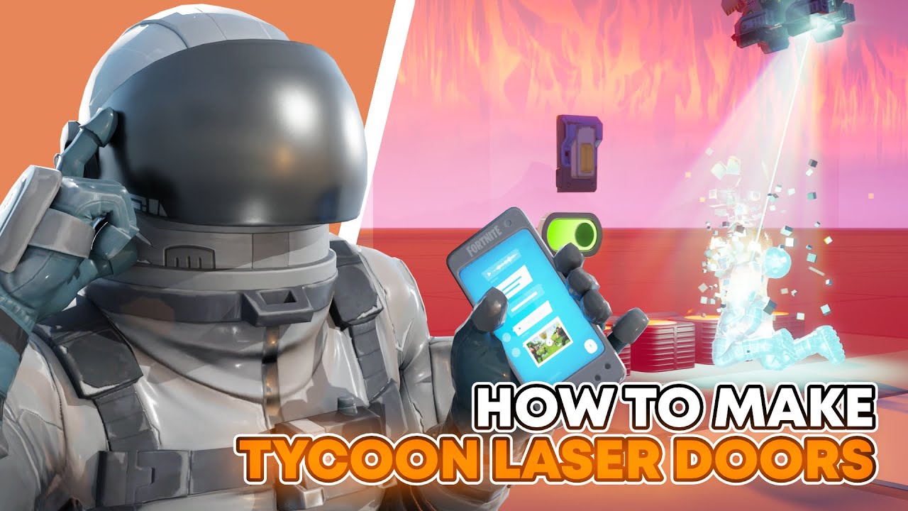 Make The Easiest Tycoon Laser Doors in ~2:00 | Fortnite Creative ...