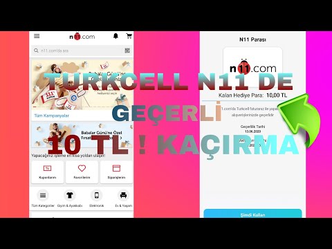 TURKCELL N11 DE GEÇERLİ 10 TL ! KAÇIRMA !