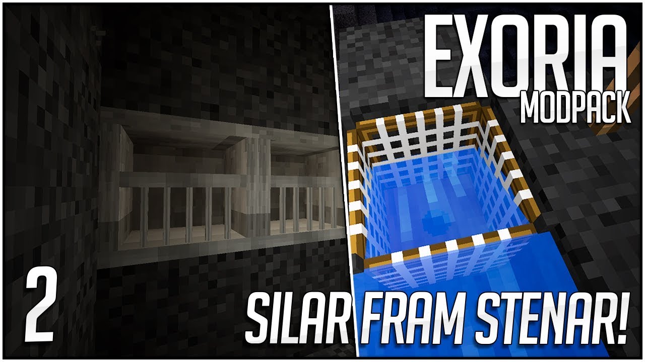 SILAR FRAM STENAR! - #2 - Minecraft: Exoria Modpack - YouTube