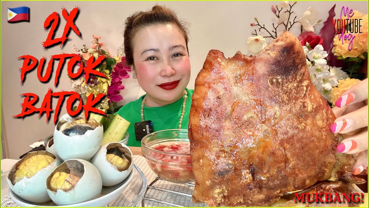 2X PUTOK BATOK 5pcs BALOT SUCKLING PIG MUKBANG #mevlog # ...