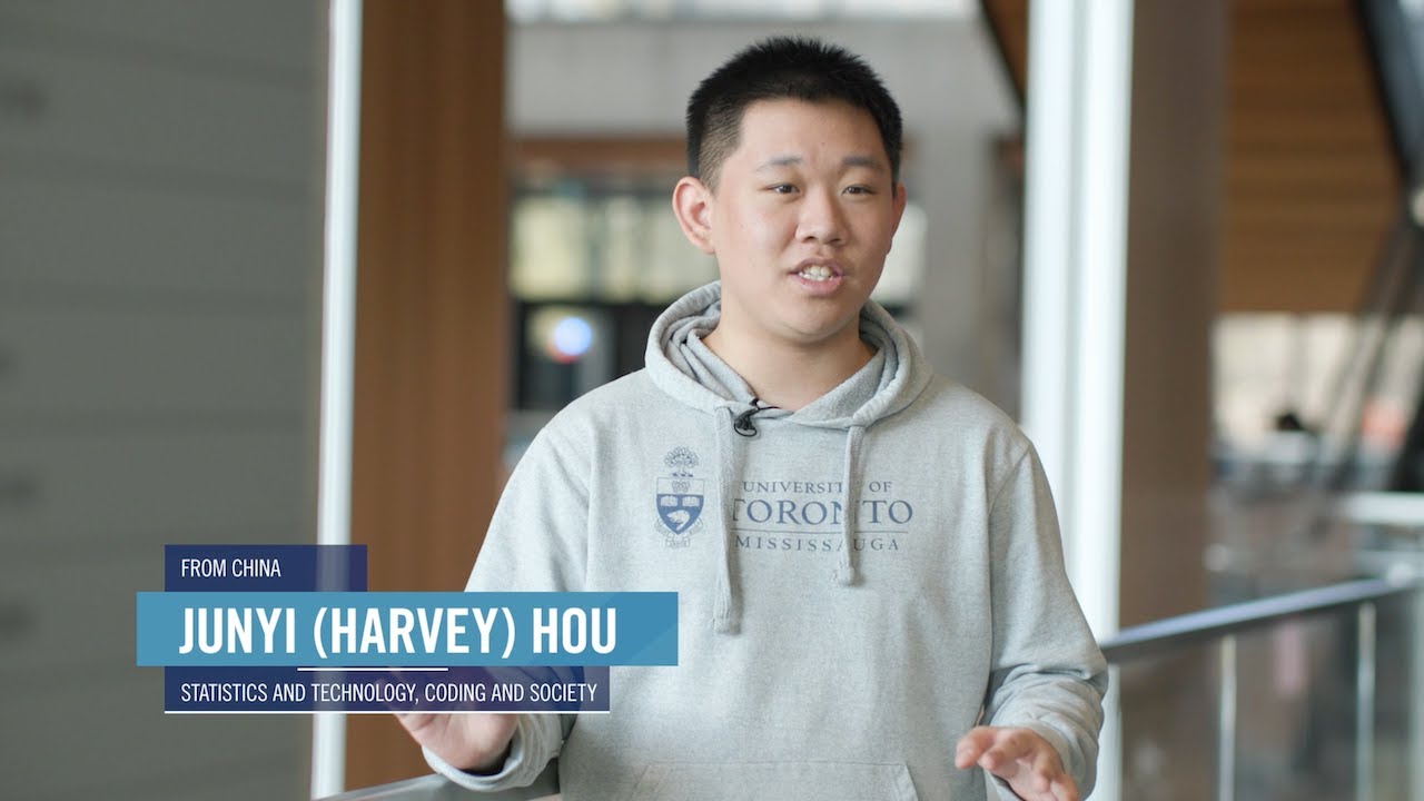 Meet Junyi (Harvey) Hou at U of T Mississauga - YouTube