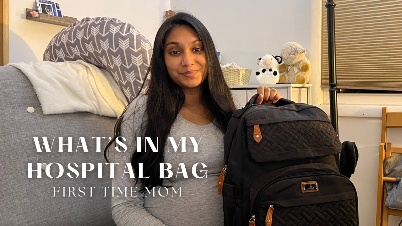 Whats In My Hospital Bag First Time Mom Youtube