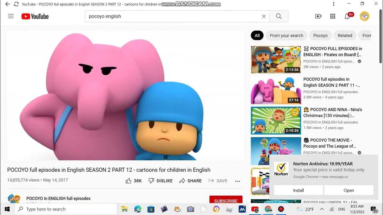 Goodbye Pato Farewell Friends by Pocoyo Version V2 - YouTube