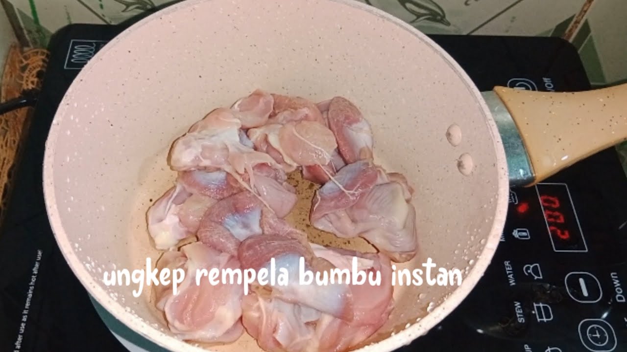 Ungkep rempela ayam - YouTube