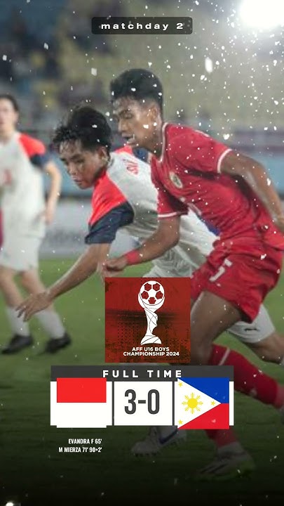 Timnas Indonesia Day ASEAN CUP U16 #timnas #football #shorts #indonesia #beritaterkini #fifa # ...