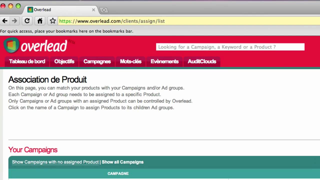 Overlead Video Tour - English Version - YouTube