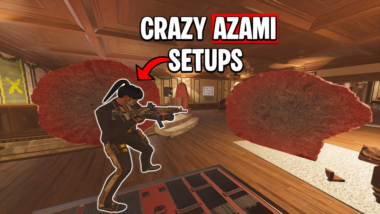 The BEST AZAMI SETUPS for EVERY MAP - Rainbow Six Siege - YouTube