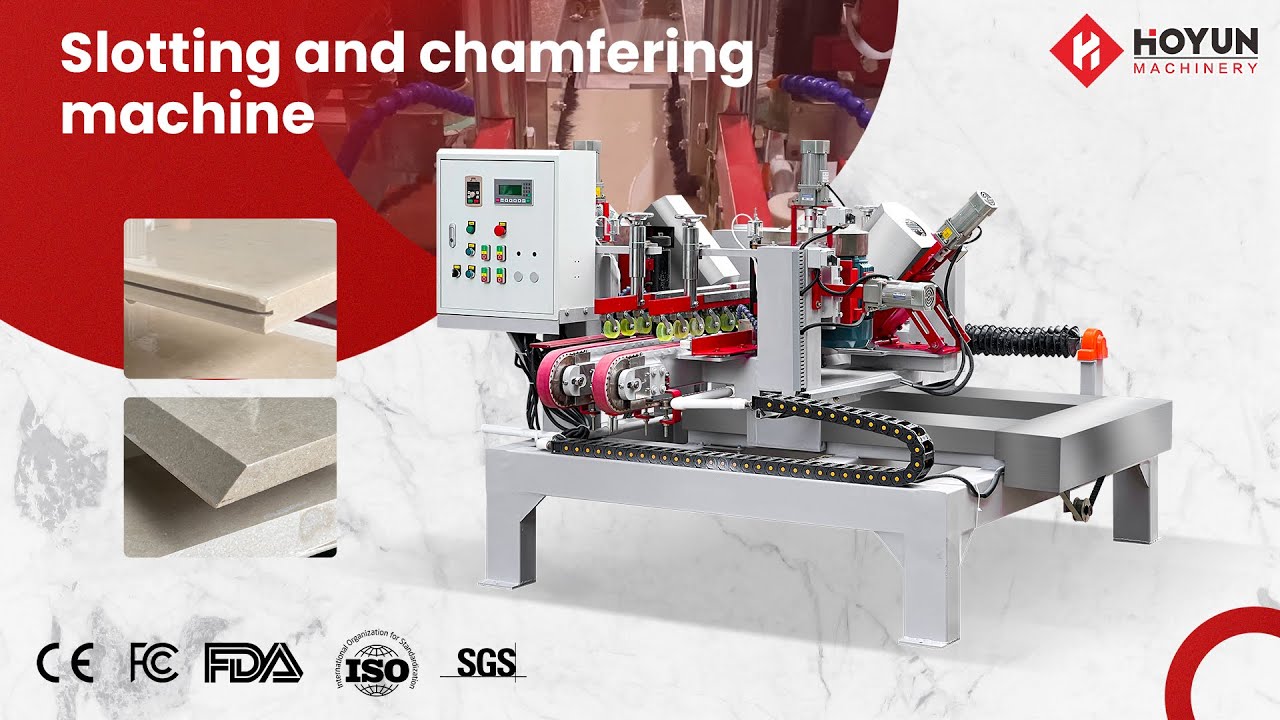 Stone Grooving Machine DEMO: How to Cut Marble/Granite Slots 3x Faster ...