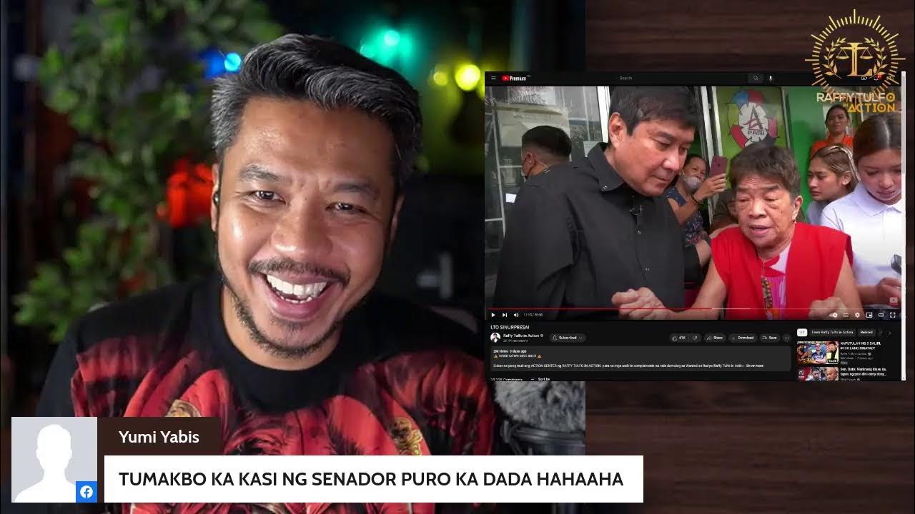 IDOL RAFFY TULFO, BOSS NG SANLIBUTAN! - YouTube