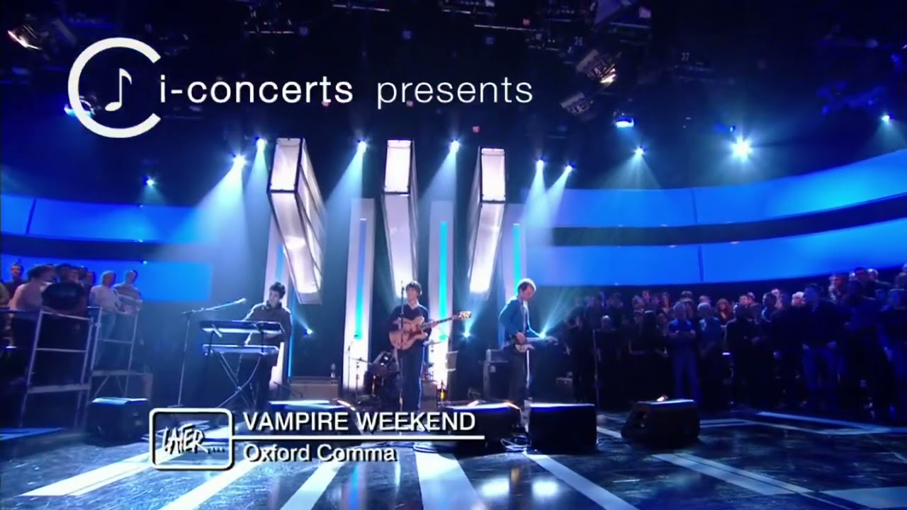 Vampire Weekend - "Oxford Comma" (Live @ Later With... Jools Holland ...