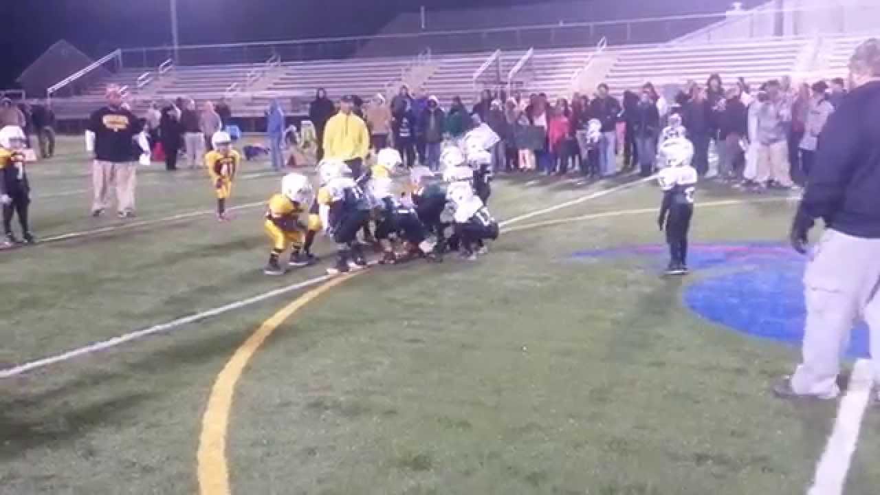MOT Football Steelers vs Eagles (Tiny Pros) - YouTube