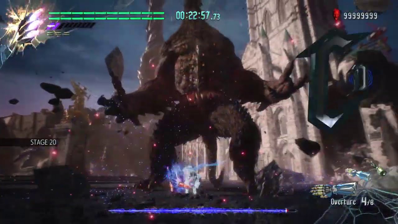 Devil May Cry 5 DMC5 VS Goliath(Nero) 39sec - YouTube