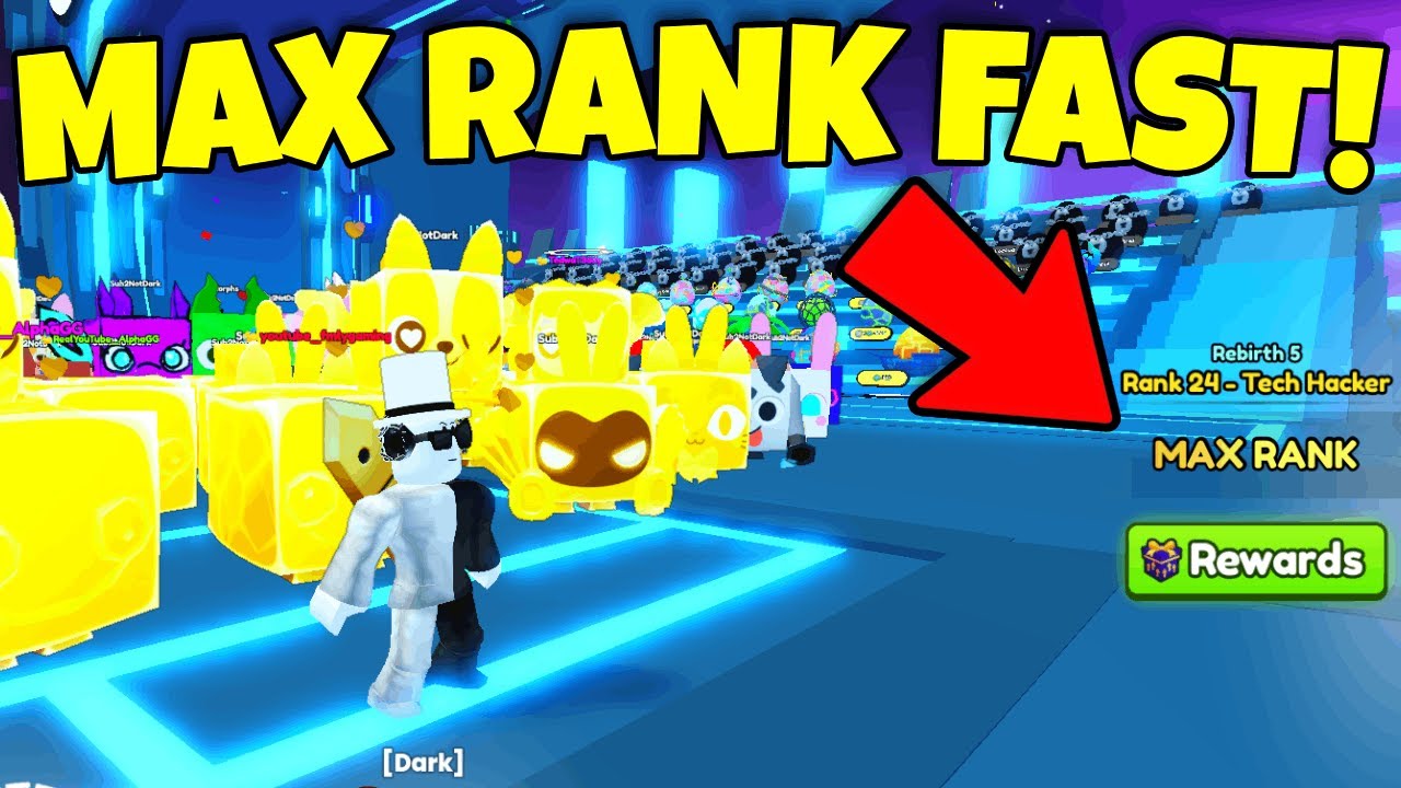 Best Tips To Rank Up FAST In Pet Simulator 99! - YouTube
