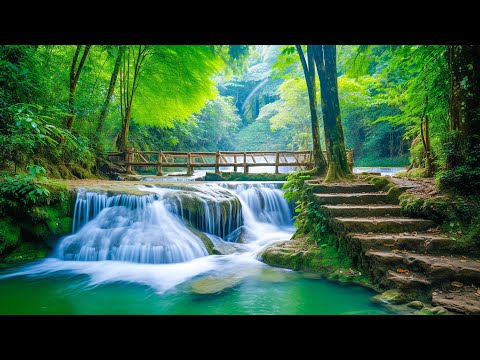 Relaxing Music For Stress Relief, Forest Birdsong Nature Sounds - Deep Healing Music for The Body