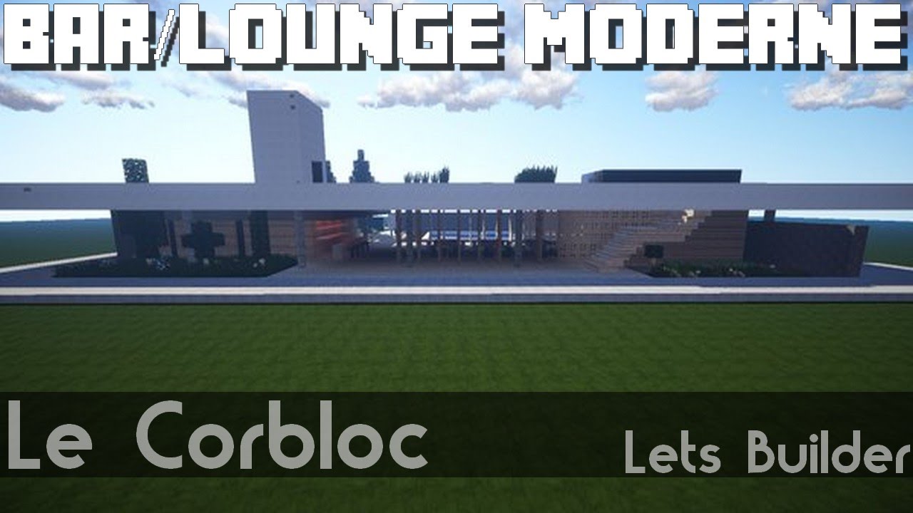 Minecraft - Bar/Lounge Moderne - YouTube