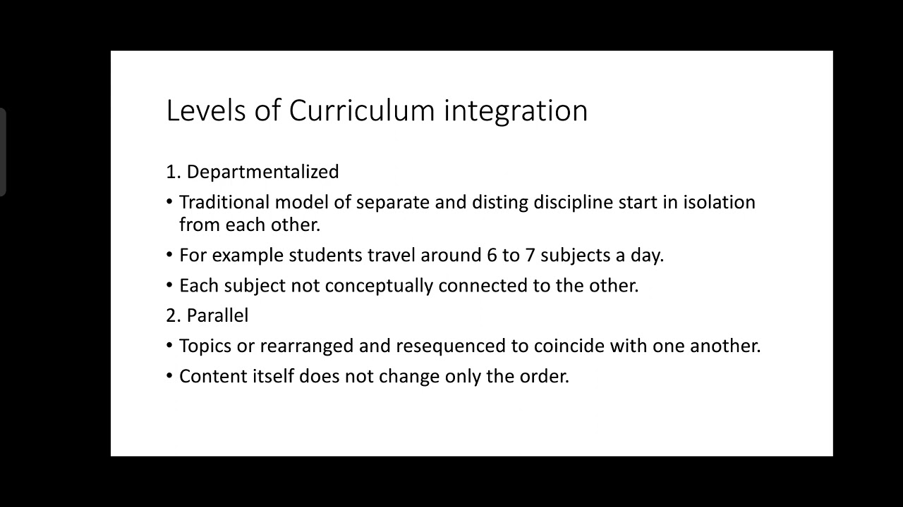 Integrated curriculum - Meaning, Definition, Example, Features, Levels ...