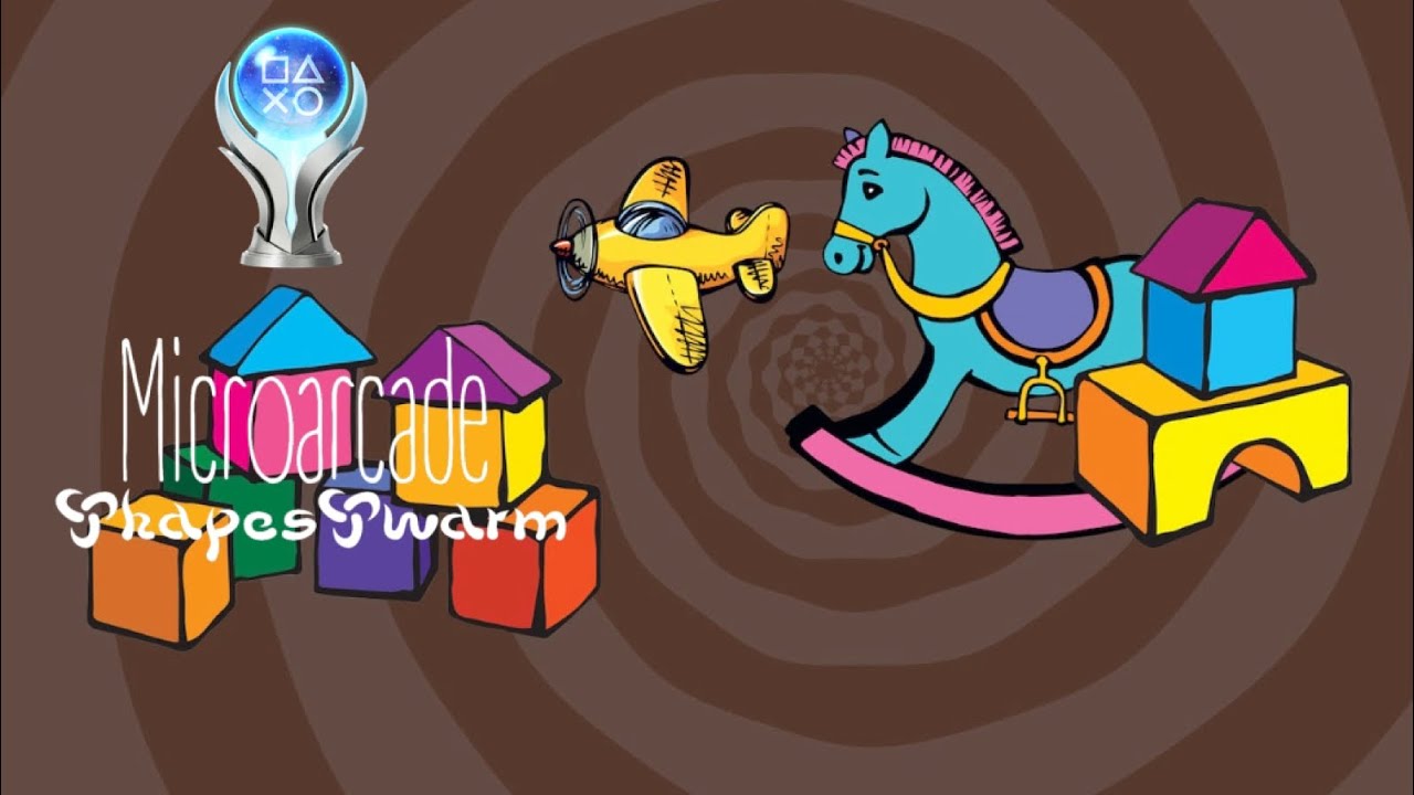 Microarcade ShapeSwarm - Platinum Trophy 🏆 - YouTube