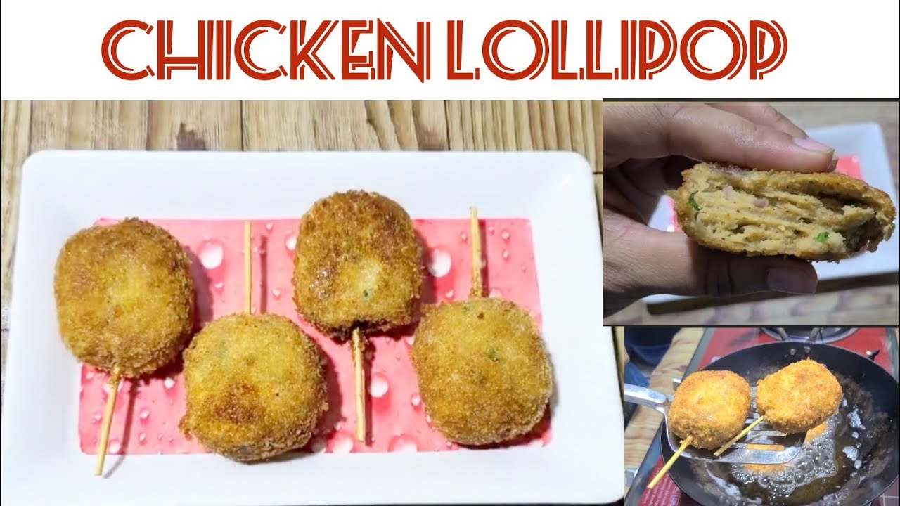 Chicken Lollipops Recipe As A Lunch Box Recipe By Zaybiz Foodie - YouTube
