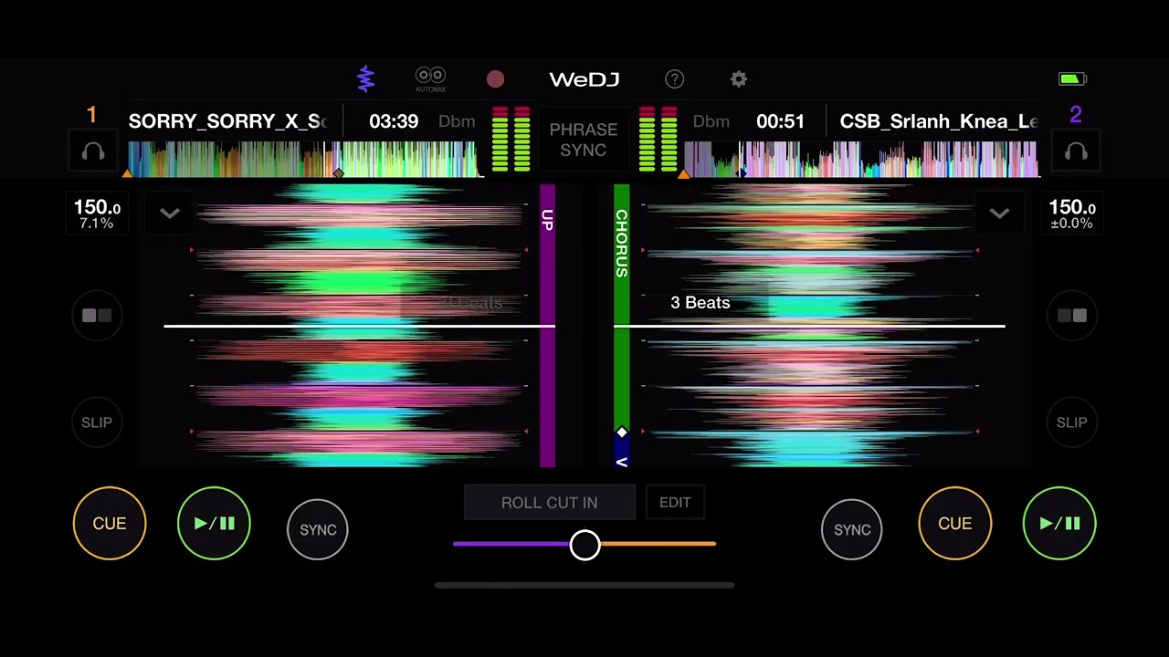 រៀនចូលភ្លេង 💥🥰🎭(WeDJ) - YouTube