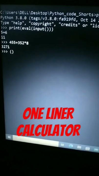 One Liner Calculator Python Codingtricks Codingskills Pythonprogramming Funwithcoding