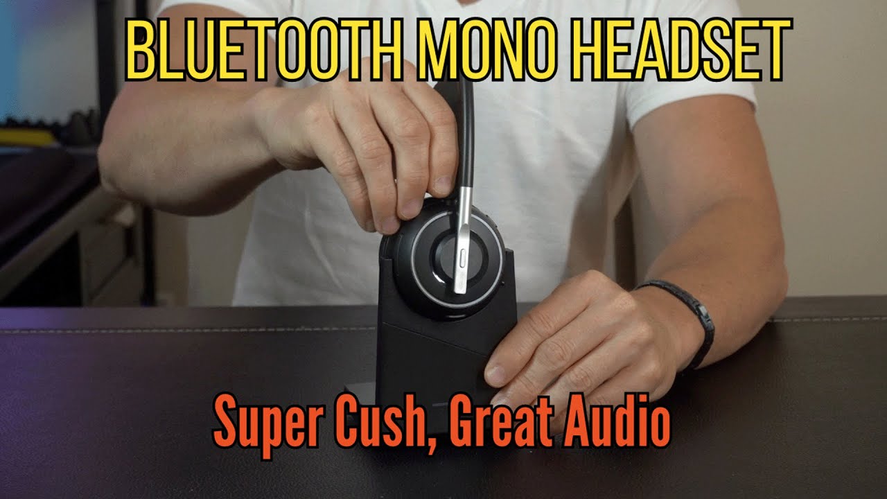 PRANCYBT Bluetooth Headset - Clean audio, Comfy fit! - YouTube