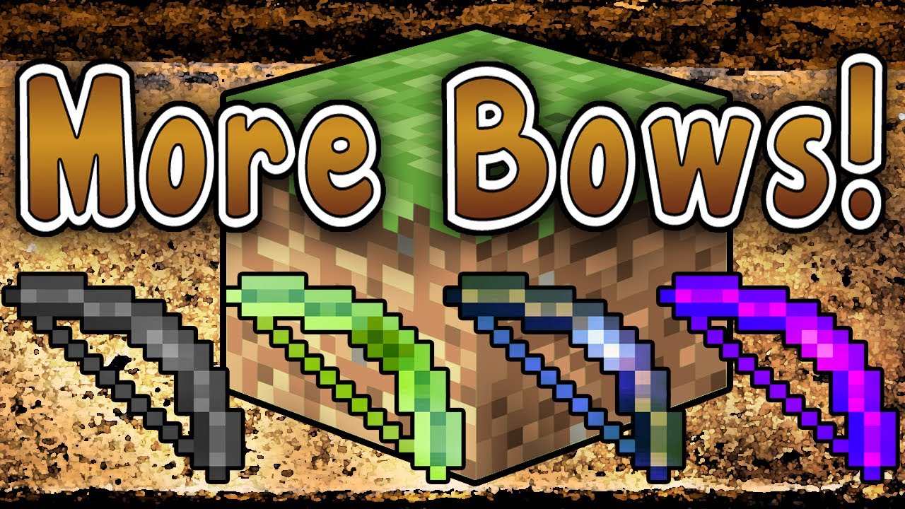 MORE BOWS! - MINECRAFT MOD SPOTLIGHT - FMIGaming - YouTube