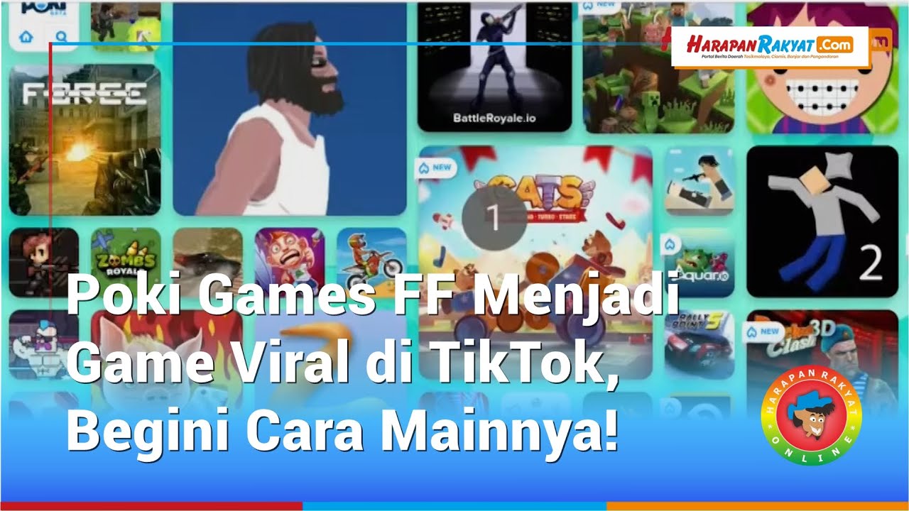 Poki Games FF Menjadi Game Viral di TikTok, Begini Cara Mainnya! - YouTube