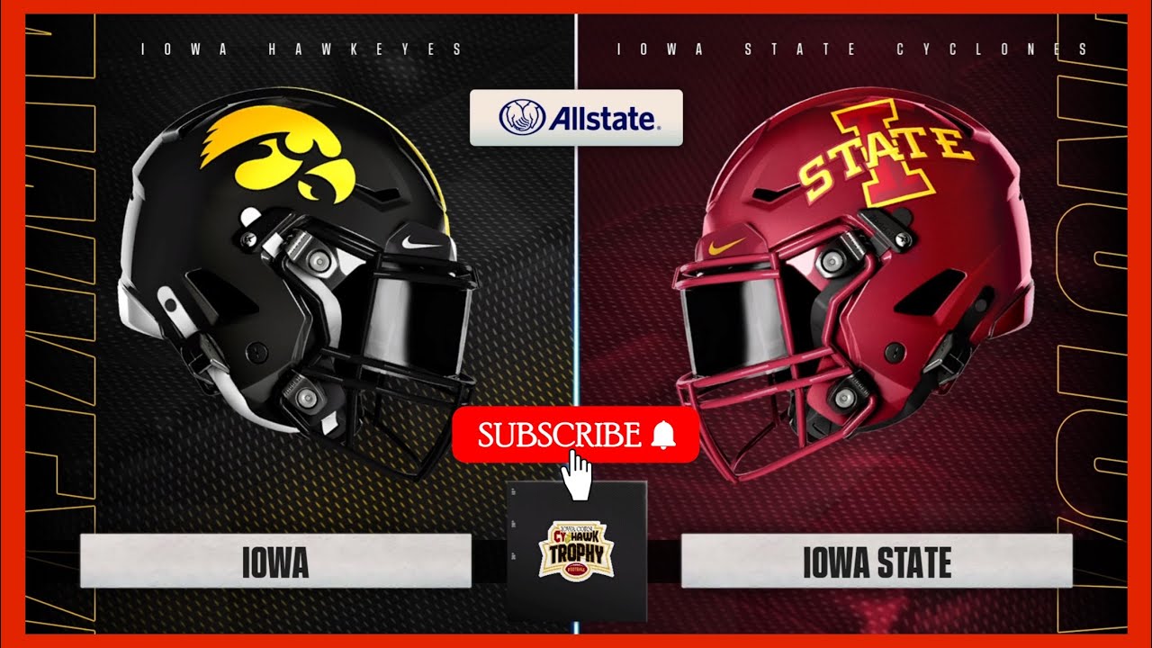 EA SPORTS College Football 25 | Iowa Hawkeyes vs Iowa State | cy-Hawks ...