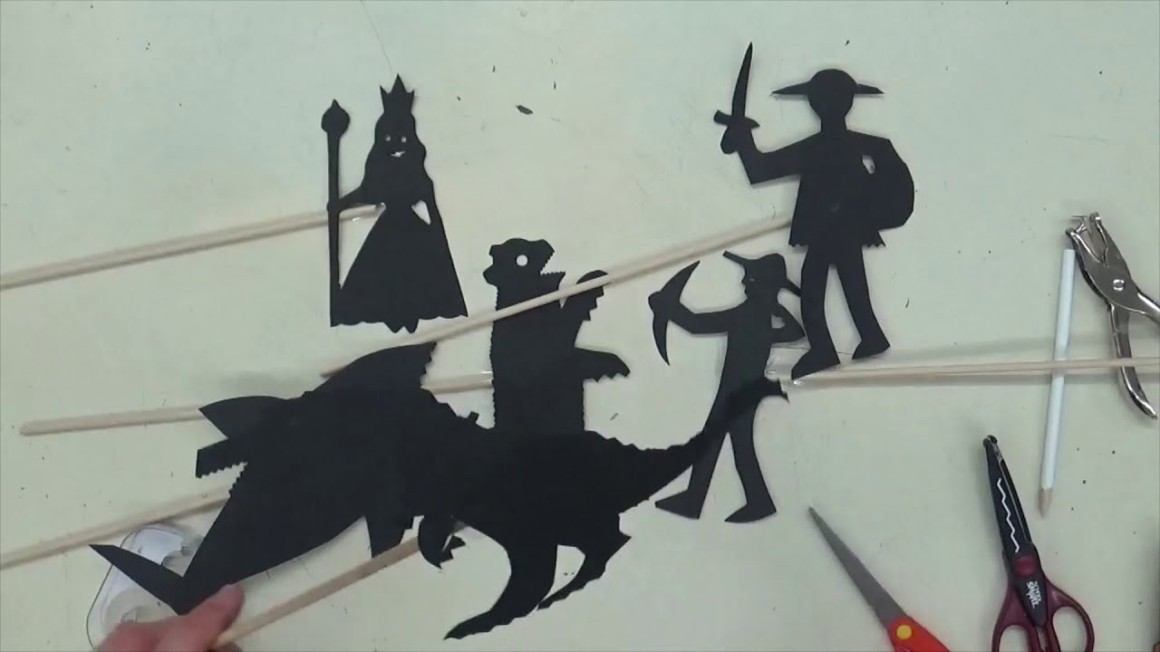 Indian Shadow Puppets - YouTube