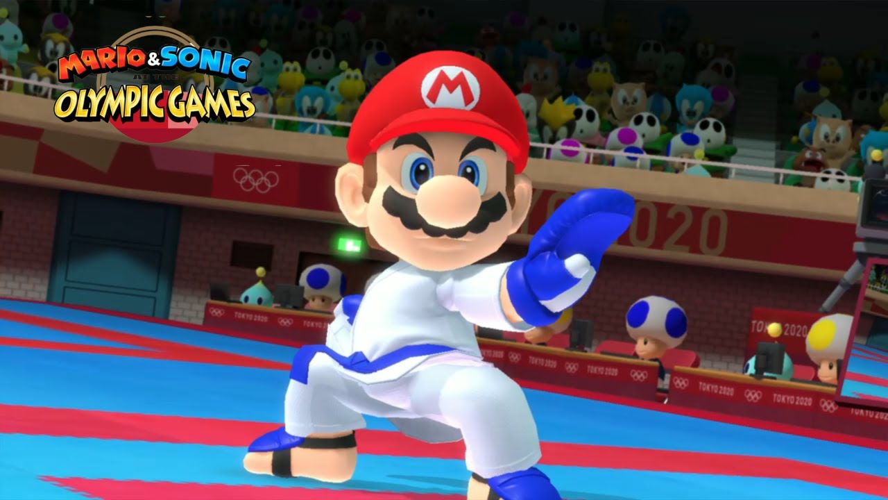 Mario & Sonic At The Olympic Games Tokyo 2020 Mario Event Fencing ...