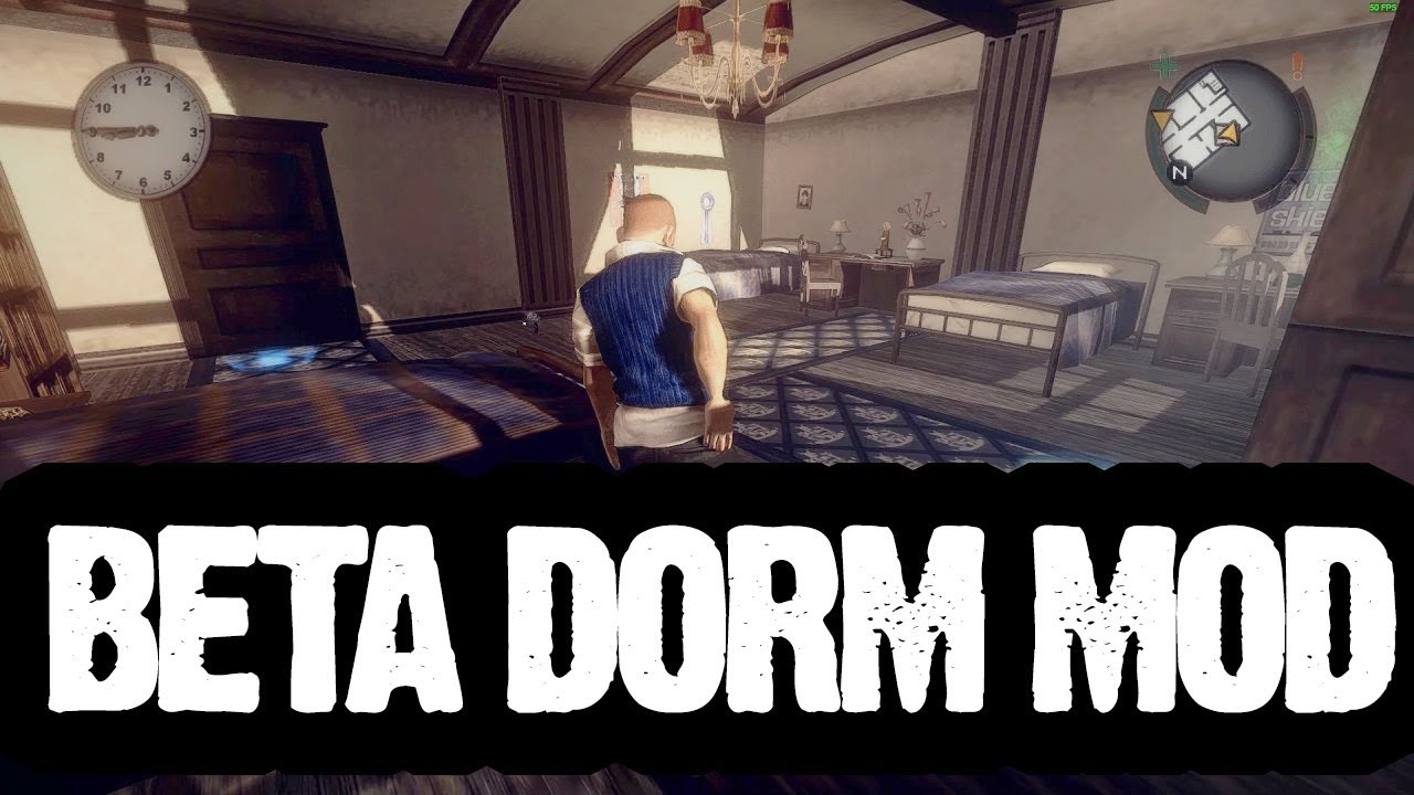 BULLY Beta Boys Dorm Mod - Perfect Recreation (With Installation) - YouTube
