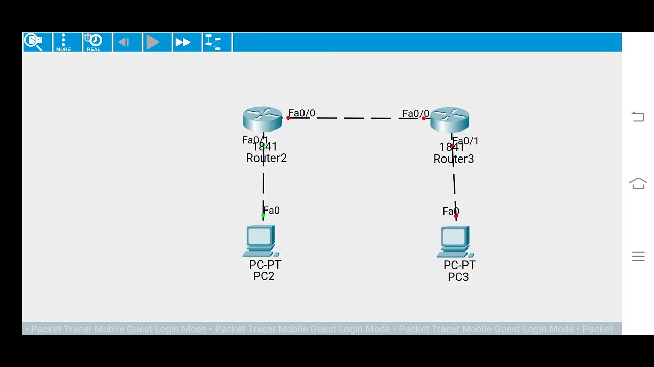 membuat routing statis - YouTube
