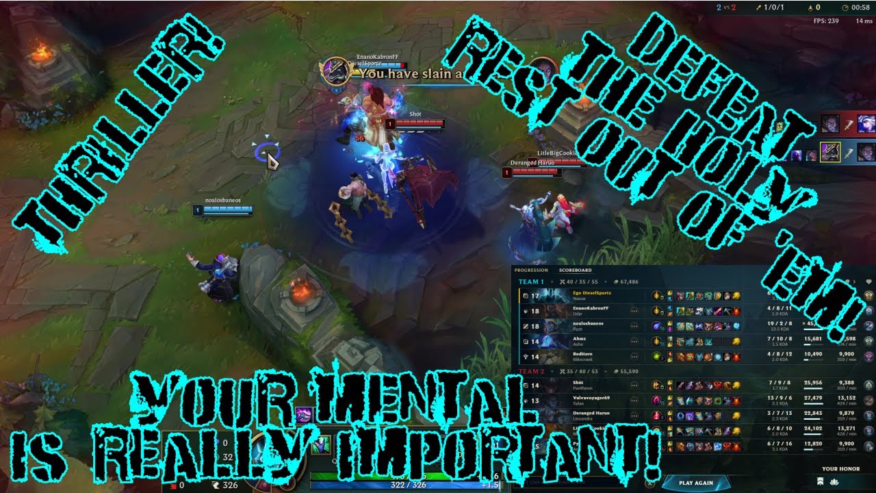 What a Bot-Diff! Ryze, Udyr and Us 4 the Win! - Nasus Top - League of ...