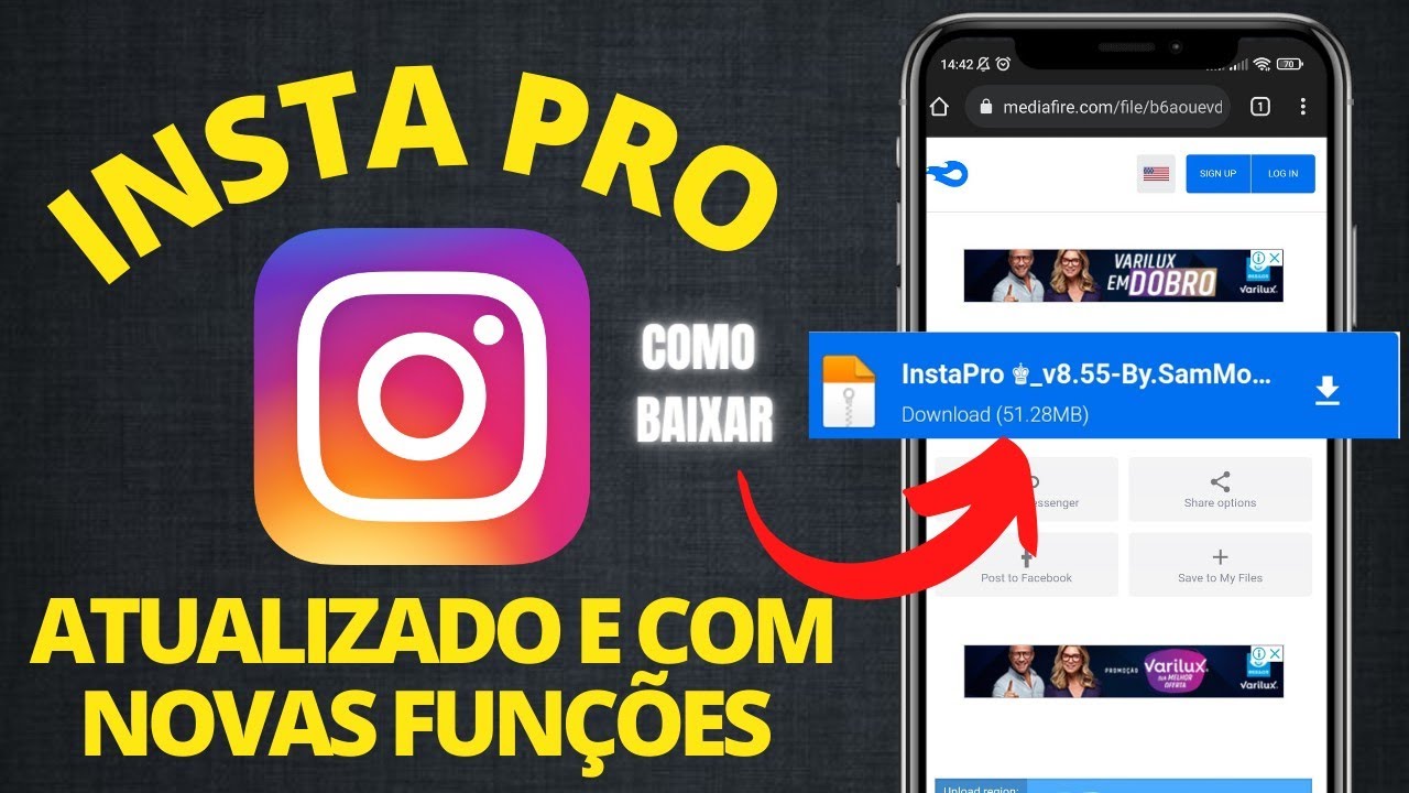 NOVO! INSTA PRO ATUALIZADO 2021 COM NOVAS FUNÇÕES - YouTube