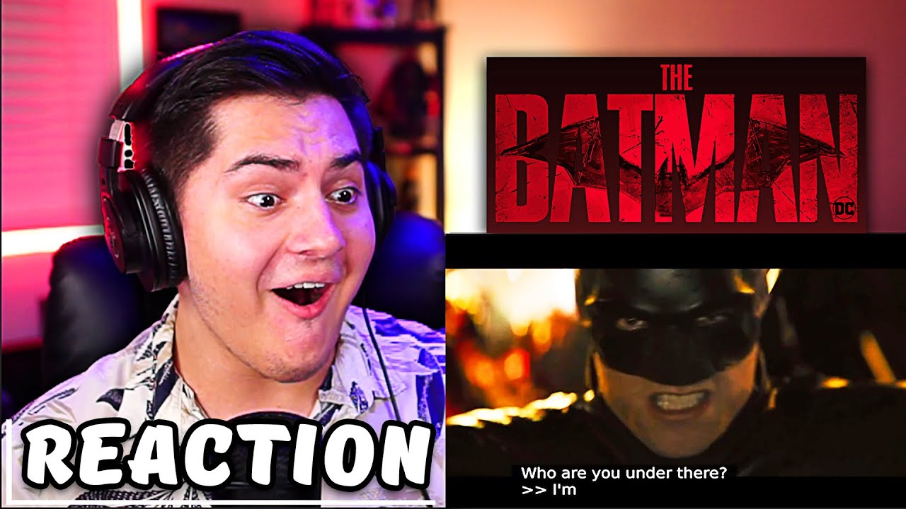 THE BATMAN | Main Trailer Reaction! - YouTube