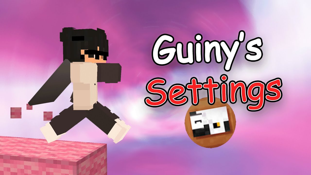 Trying Guiny's recording settings | hypixel bedwars - YouTube