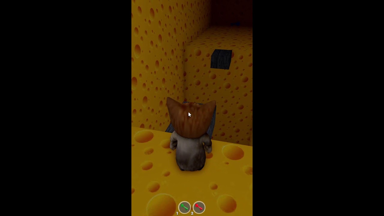 Cute cat escape from scary rat roblox - YouTube