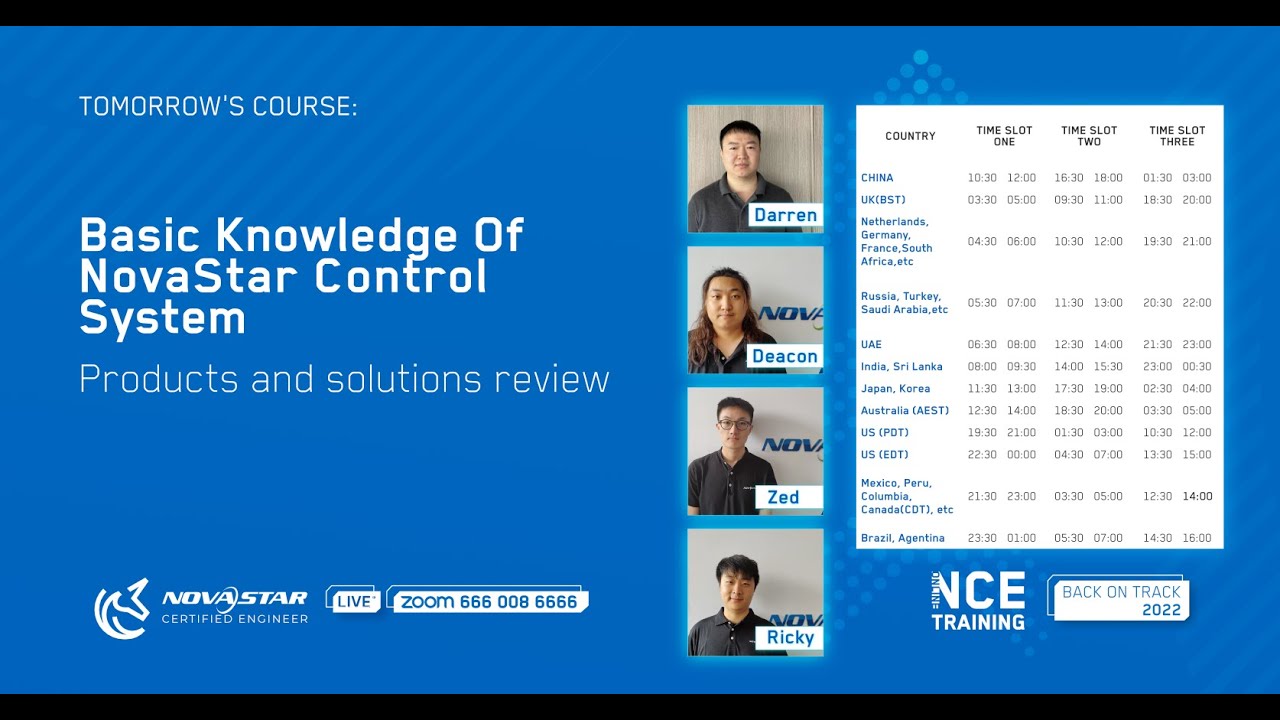 1. Basic Knowledge of NovaStar Control System (NCE 2022) - YouTube