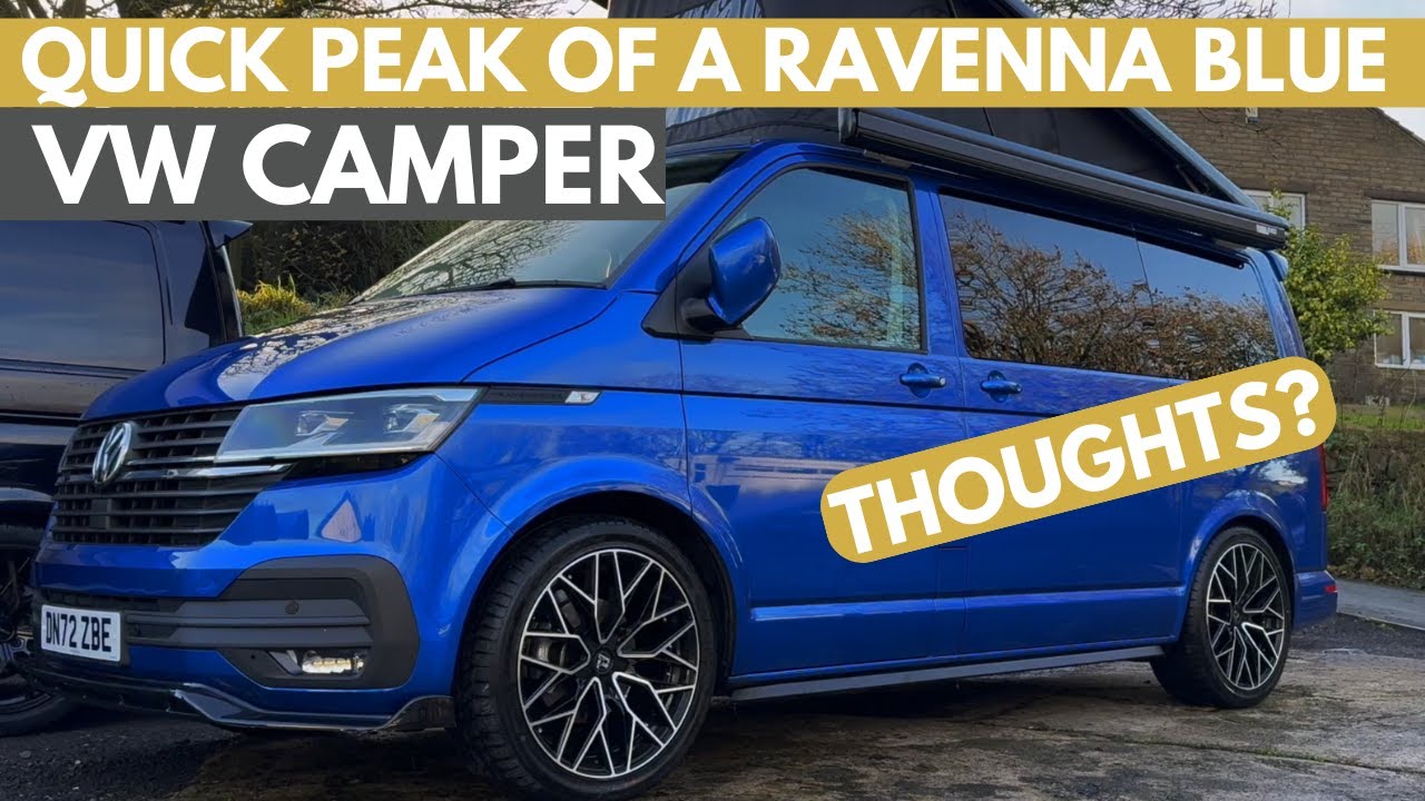 A Ravenna Blue VW Camper.. What Do You Think?... - YouTube