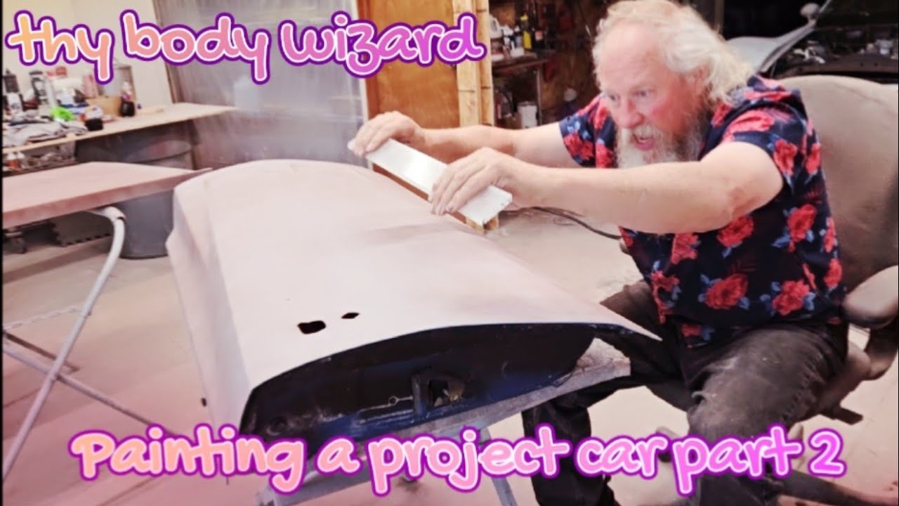 painting A project car part 2 - YouTube