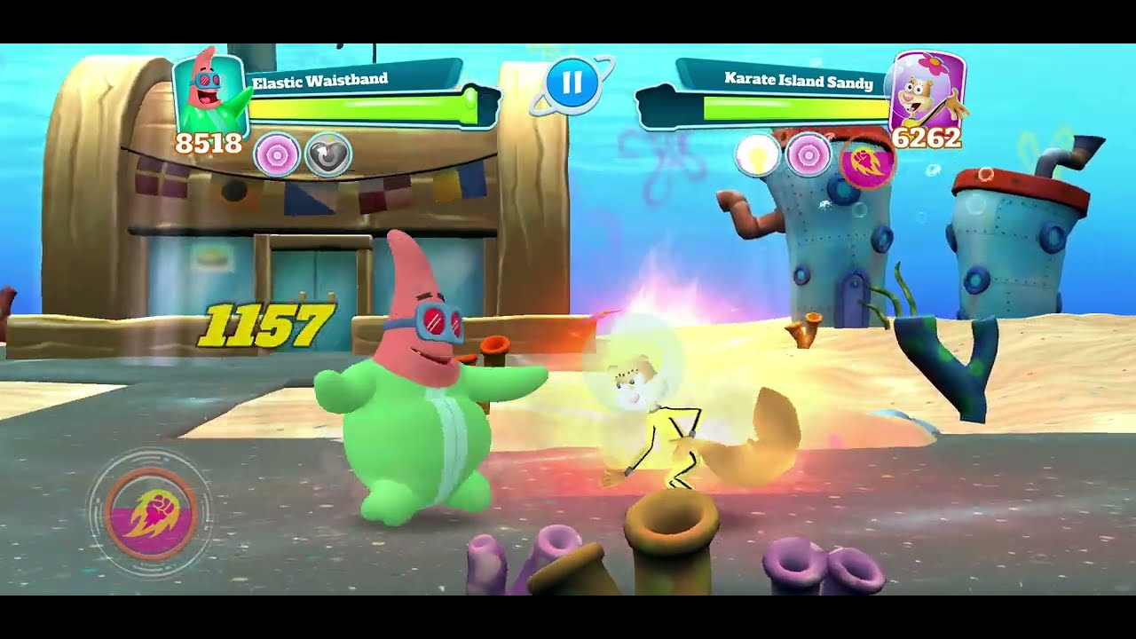 nickelodeon Super Brawl Universe 3 vs 3 Team Fight - Android Gameplay ...