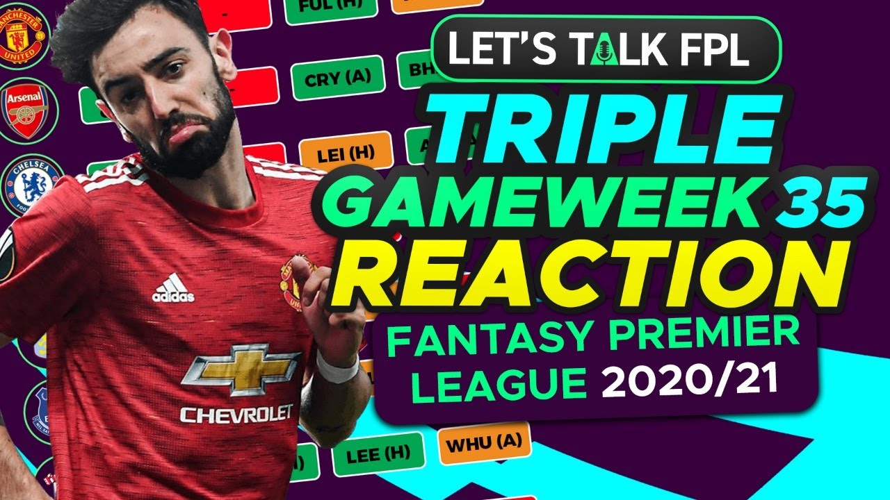 FPL TRIPLE GAMEWEEK CONFIRMED - MY REACTION AND GUIDE | Fantasy Premier ...