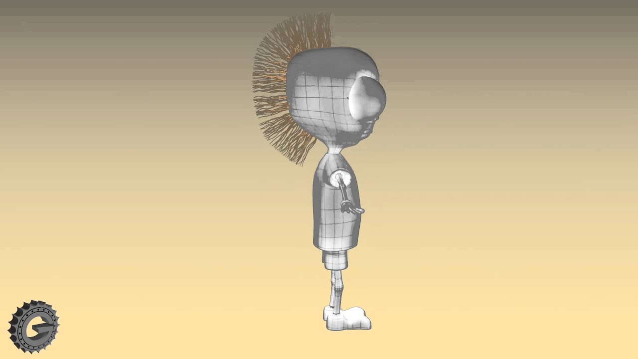 Biped Mesh - YouTube