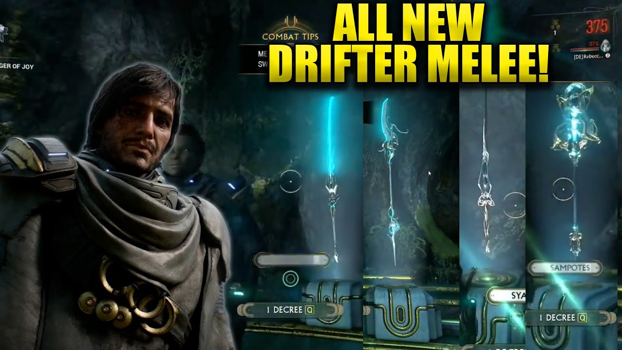 5 Total Drifter Melee Weapons! How Does Drifter Combat Work? - YouTube